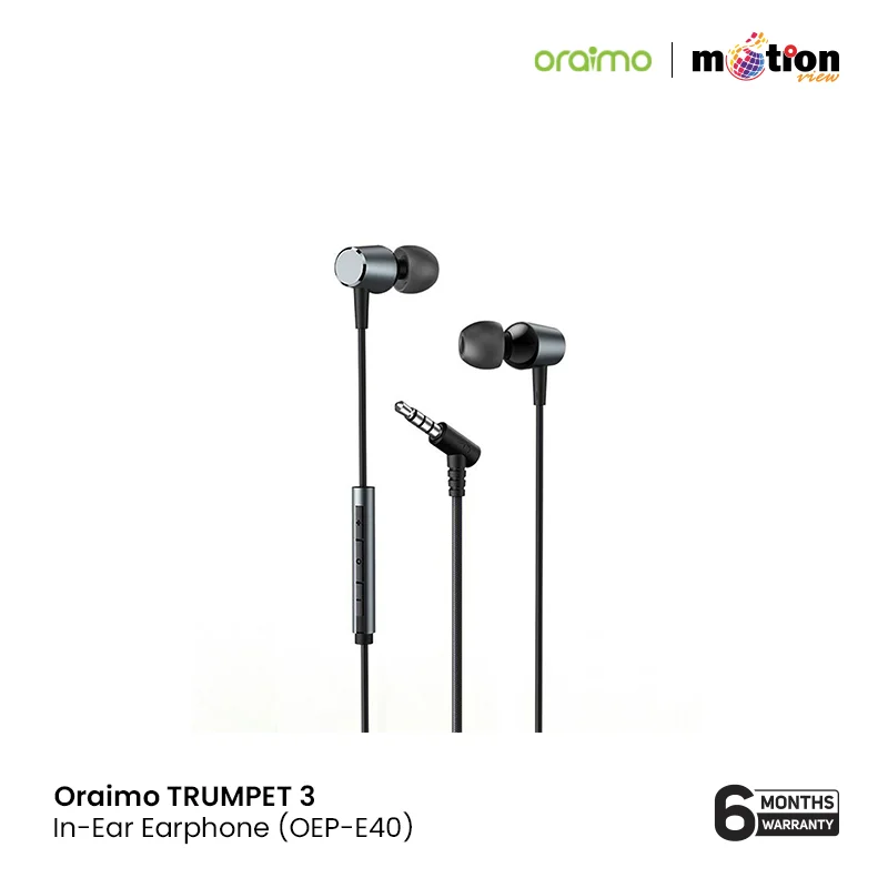 Oraimo TRUMPET 3 In-Ear Earphone (OEP-E40)